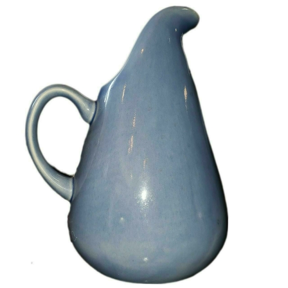 Oneida | Dining | Y2k Boho Hippie Blue Russel Wright Oneida Pitcher ...